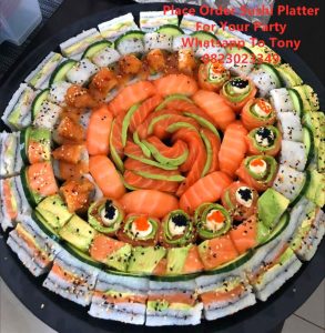 Big Sushi Platter Menu – Wa Zen Modern Japanese Cuisine